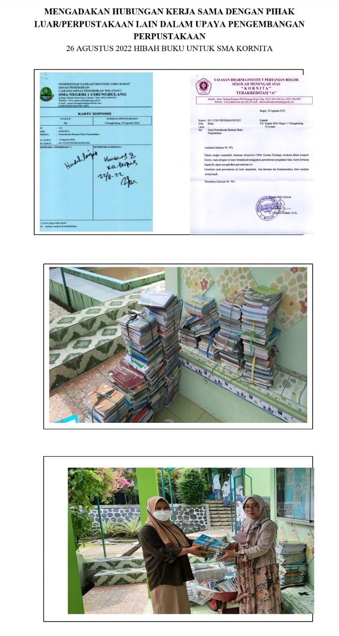 KEGIATAN KERJASAMA PERPUSTAKAAN SMAN 1 CIBUNGBULANG – SMA Negeri 1 ...